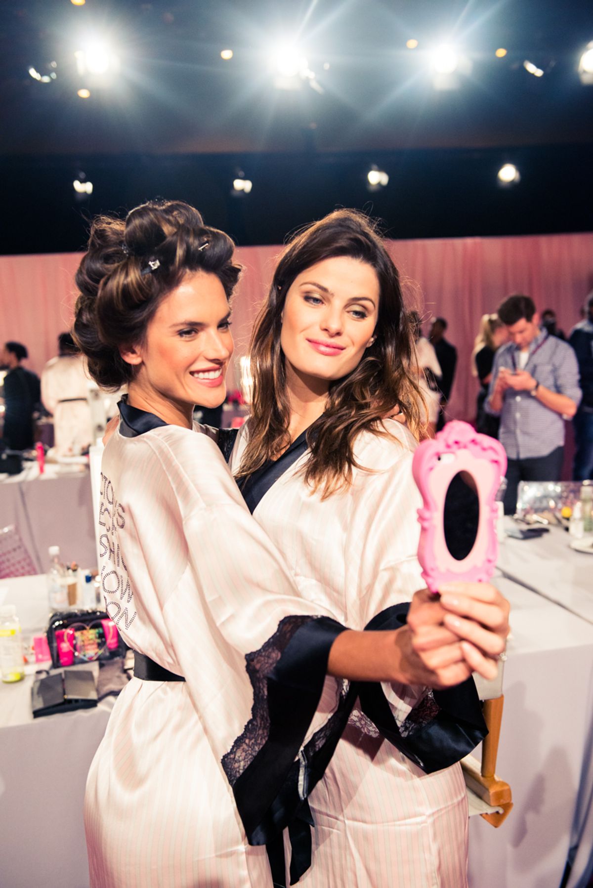 Backstage at the 2014 Victoria’s Secret Show - The Coveteur - Coveteur ...