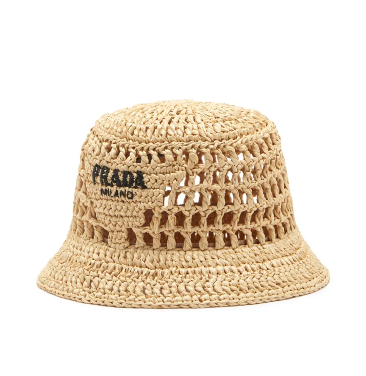 Logo Embroidered Woven Raffia Hat - Coveteur: Inside Closets, Fashion ...