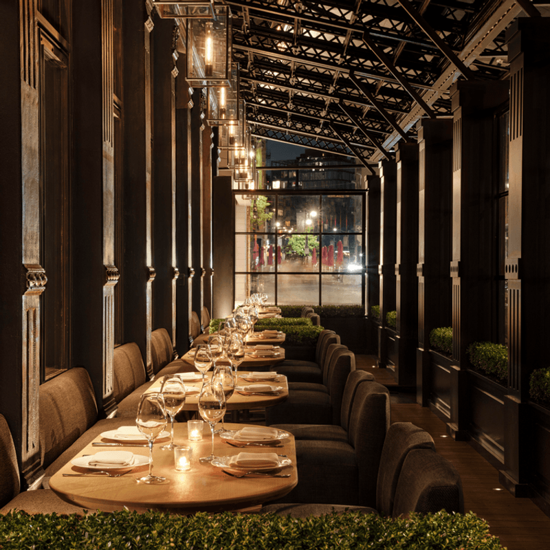 Modern Cafes Outside