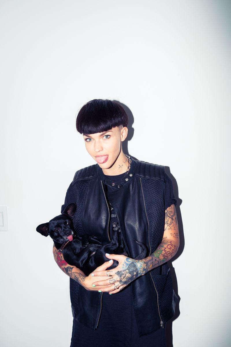 Black Ruby Rose Wallpaper Model, Brunette, Black And White, Singer,