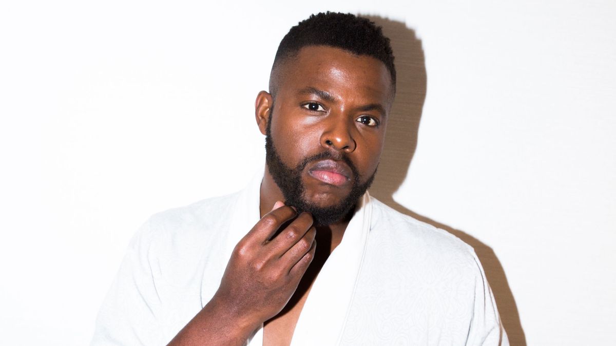 Winston Duke Getting Ready for the Black Panther Movie Premiere ...